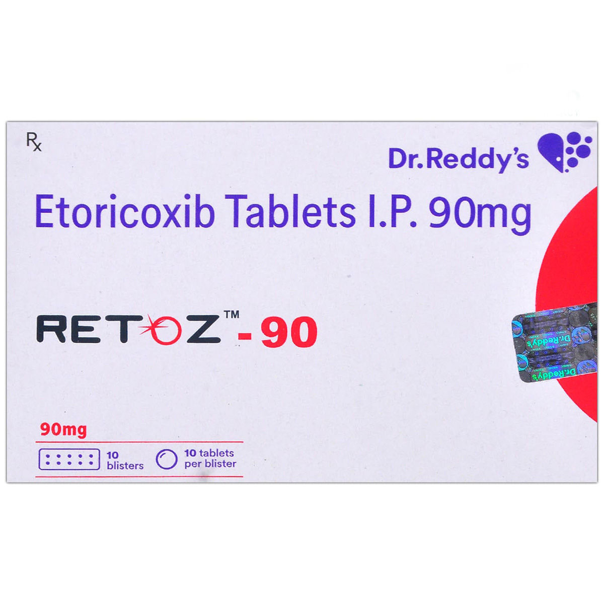 Retoz-90 Tablet | Uses, Side Effects, Price | Apollo Pharmacy