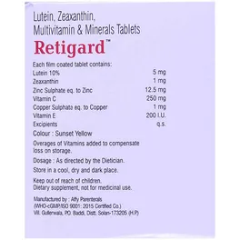 Retigard Tablet | Uses, Side Effects, Price | Apollo Pharmacy