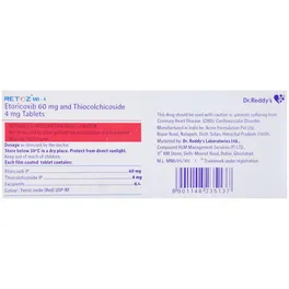 Retoz-MR-4 Tablet | Uses, Side Effects, Price | Apollo Pharmacy
