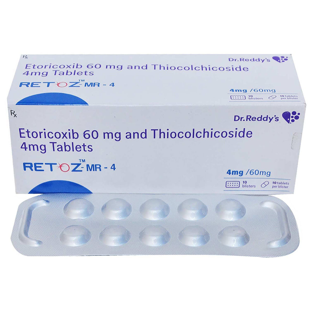 Retoz-MR-4 Tablet 10's Price, Uses, Side Effects, Composition - Apollo ...