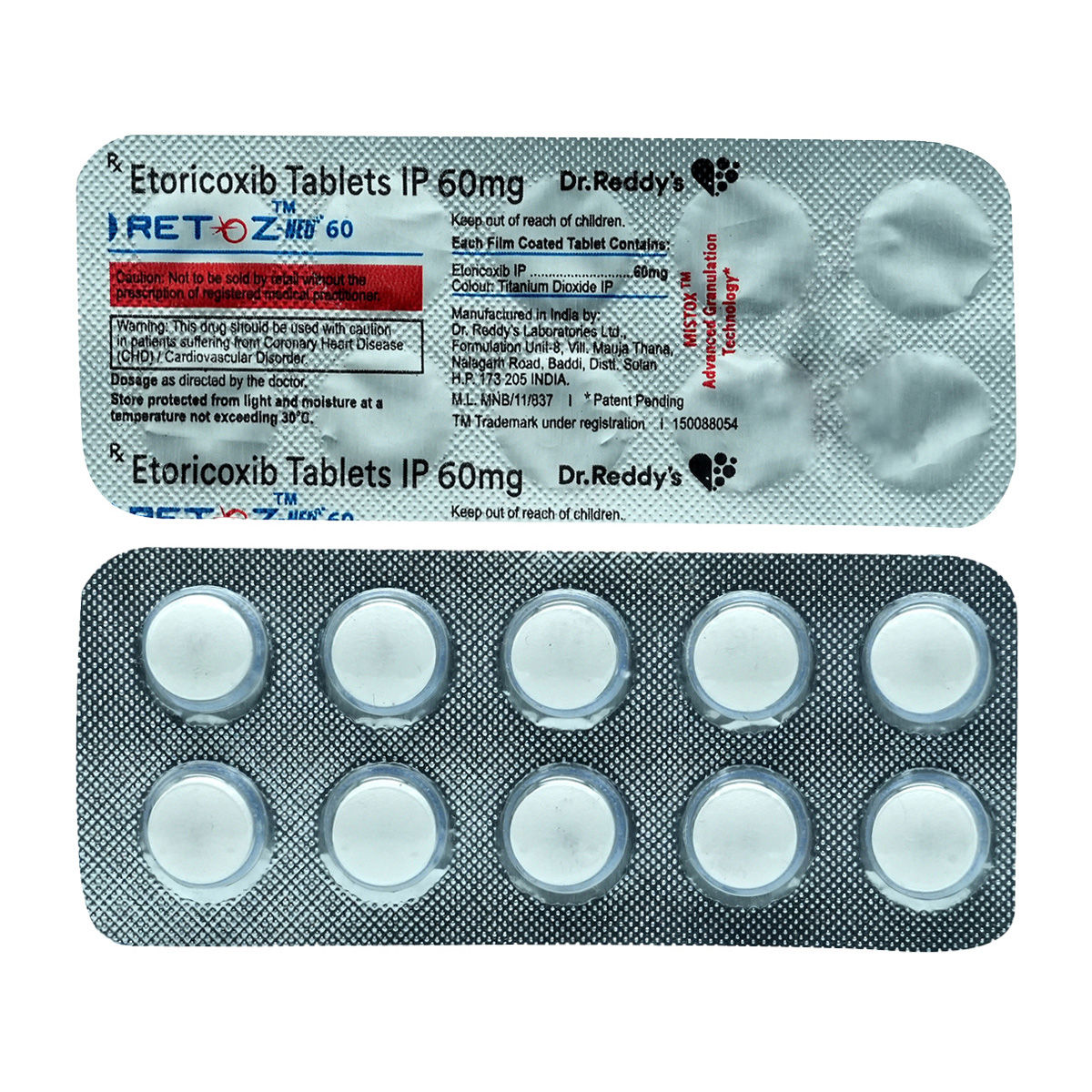 Retoz-Neo 60 Tablet 10's Price, Uses, Side Effects, Composition ...