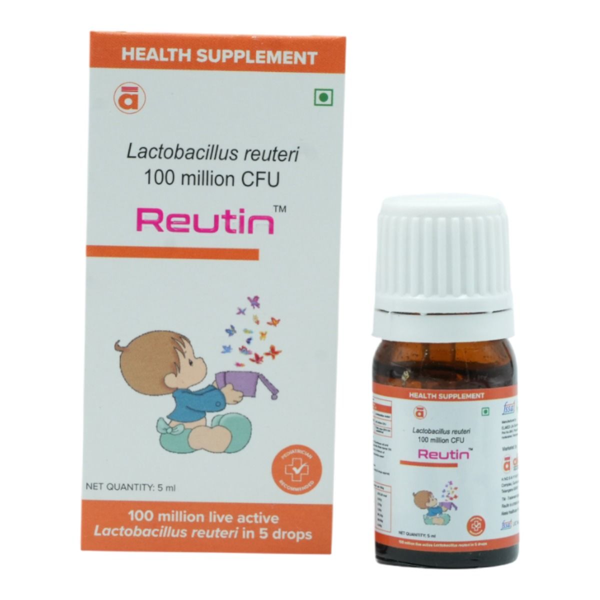 Reutin Drops 5 ml Price, Uses, Side Effects, Composition - Apollo Pharmacy
