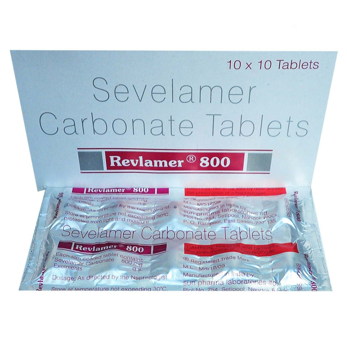 Revlamer 800 Tablet 10's Price, Uses, Side Effects, Composition ...
