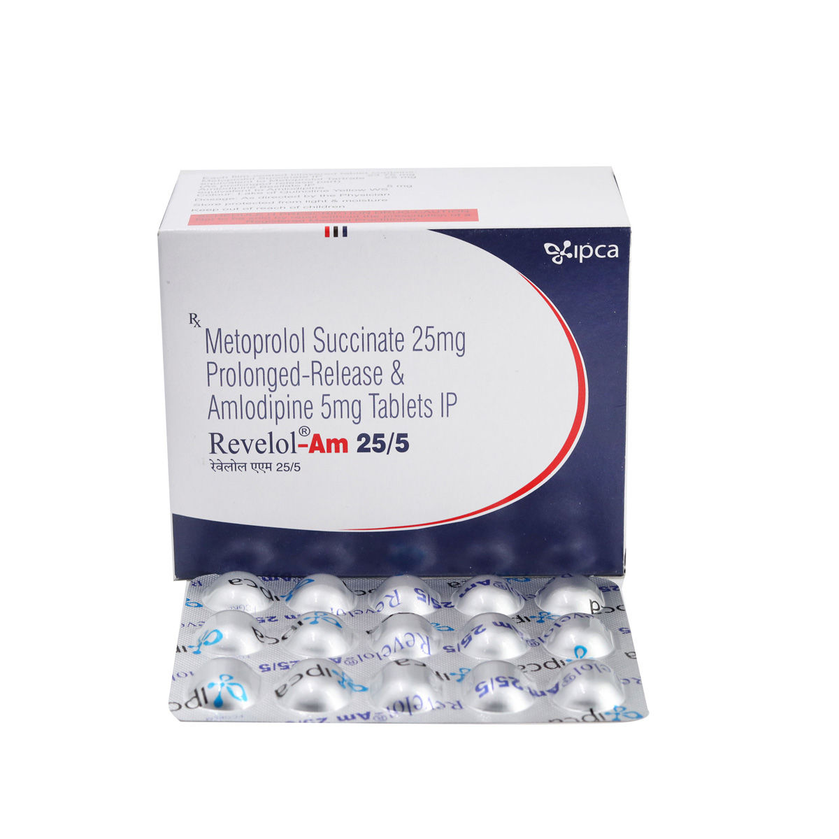 Revelol-AM 25/5 Tablet | Uses, Side Effects, Price | Apollo Pharmacy