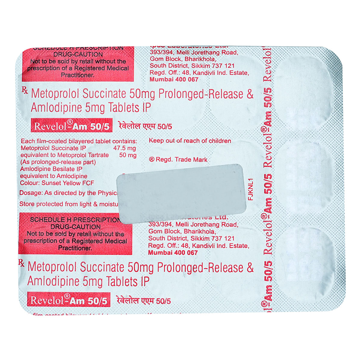 Revelol-AM Tablet | Uses, Side Effects, Price | Apollo Pharmacy