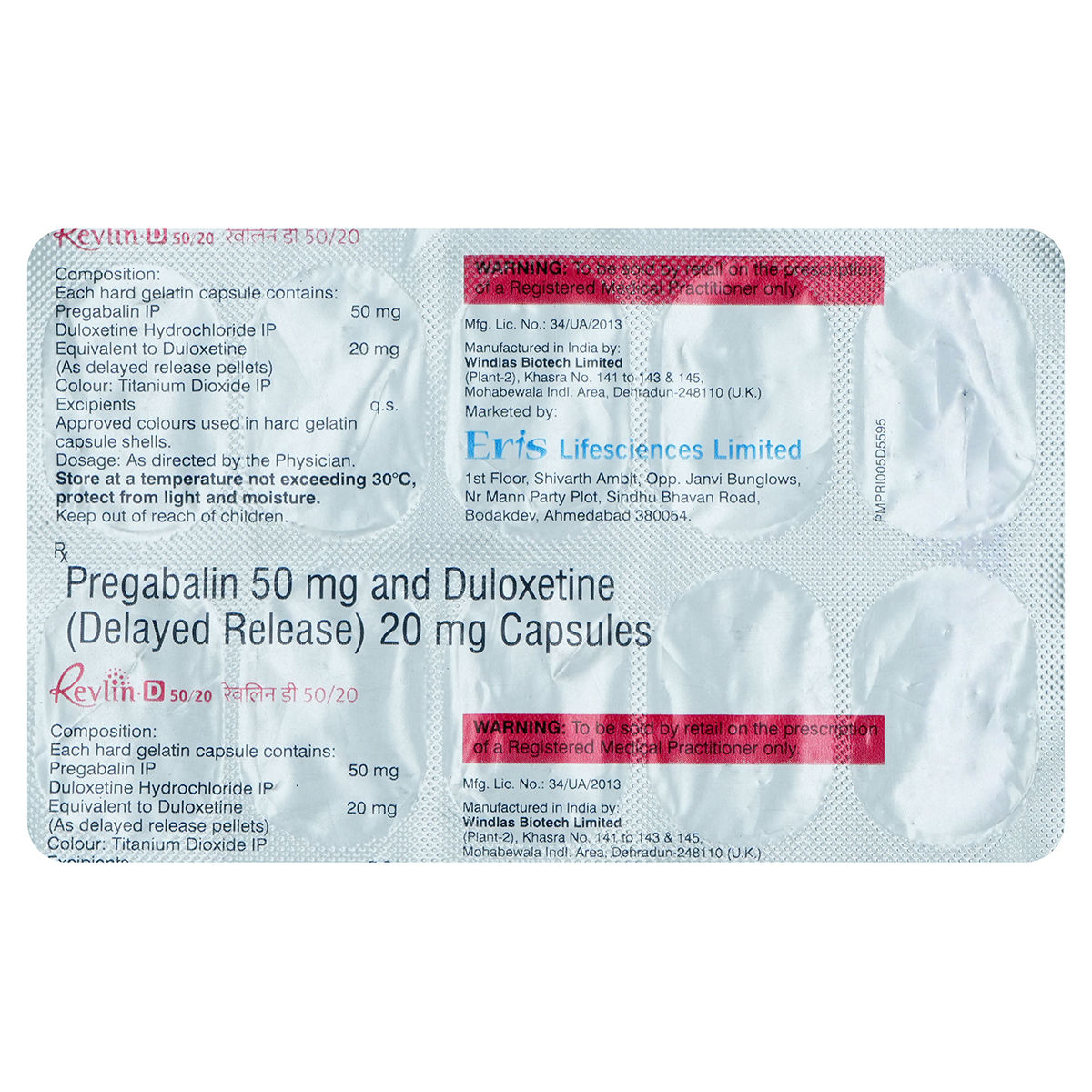 Revlin-D 50/20 Capsule | Uses, Side Effects, Price | Apollo Pharmacy