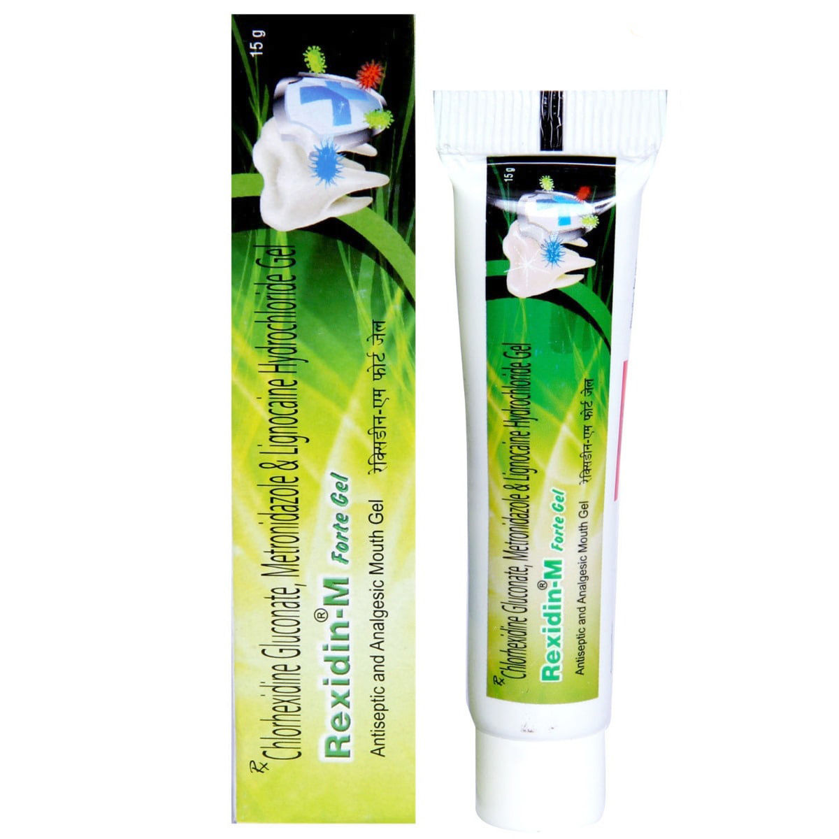 Rexidin-M Forte Gel 15 gm Price, Uses, Side Effects, Composition ...