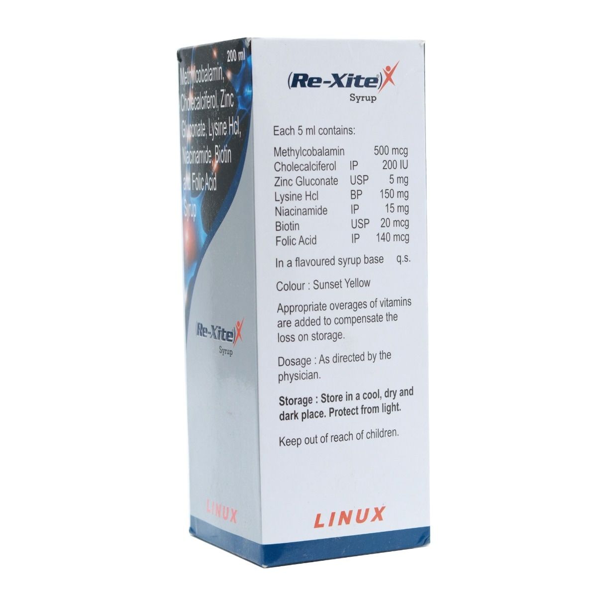 Re-Xite Syrup 200 ml Price, Uses, Side Effects, Composition - Apollo Pharmacy