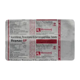 Reznac-SP Tablet | Uses, Side Effects, Price | Apollo Pharmacy