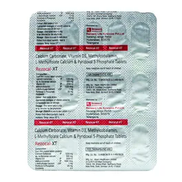 Rezocal-XT Tablet | Uses, Side Effects, Price | Apollo Pharmacy