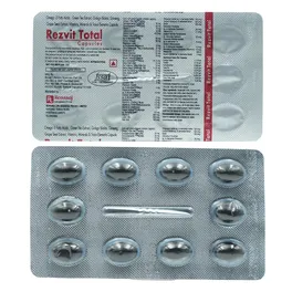 Rezvit Total Softgel Capsule | Uses, Side Effects, Price | Apollo Pharmacy