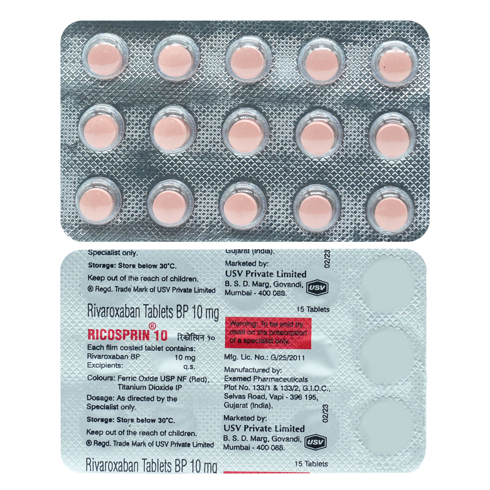 Ricosprin 10 Tablet | Uses, Side Effects, Price | Apollo Pharmacy