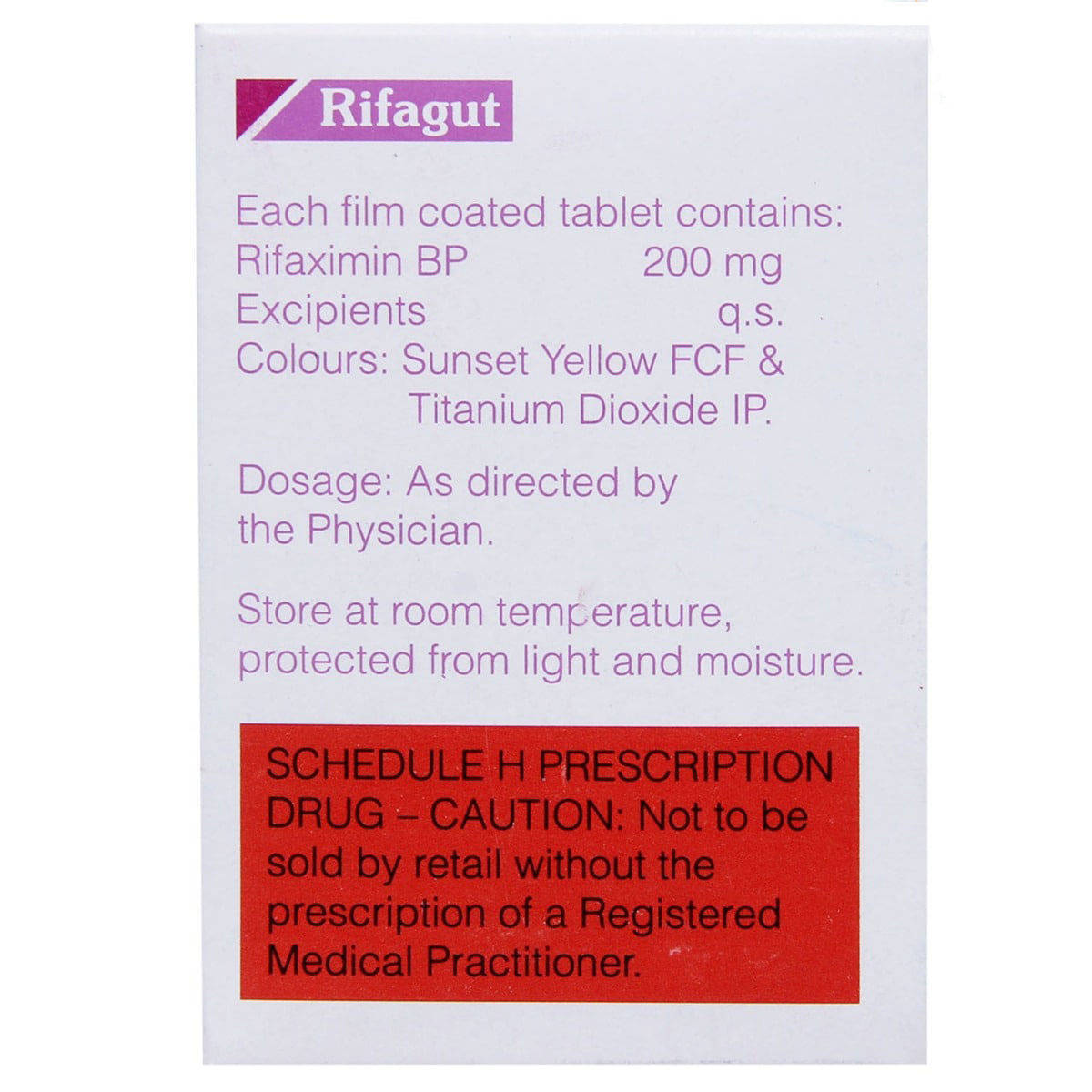 Rifagut Tablet | Uses, Side Effects, Price | Apollo Pharmacy