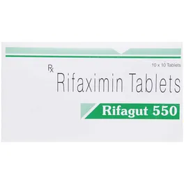 Rifagut 550 Tablet | Uses, Side Effects, Price | Apollo Pharmacy