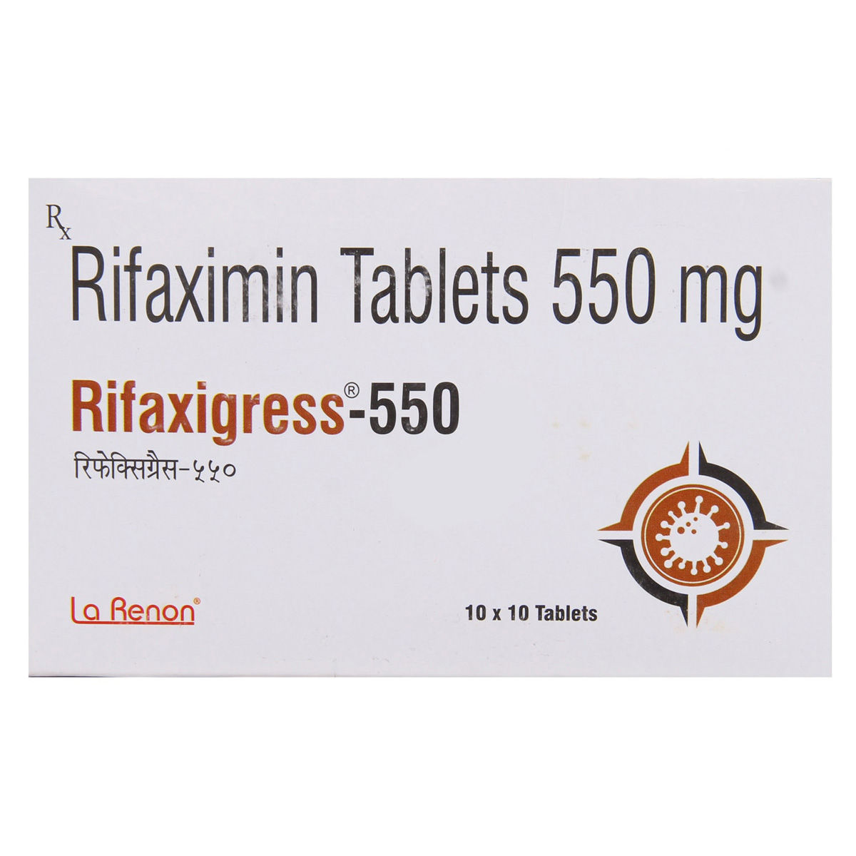 Rifaxigress-550 Tablet | Uses, Side Effects, Price | Apollo Pharmacy