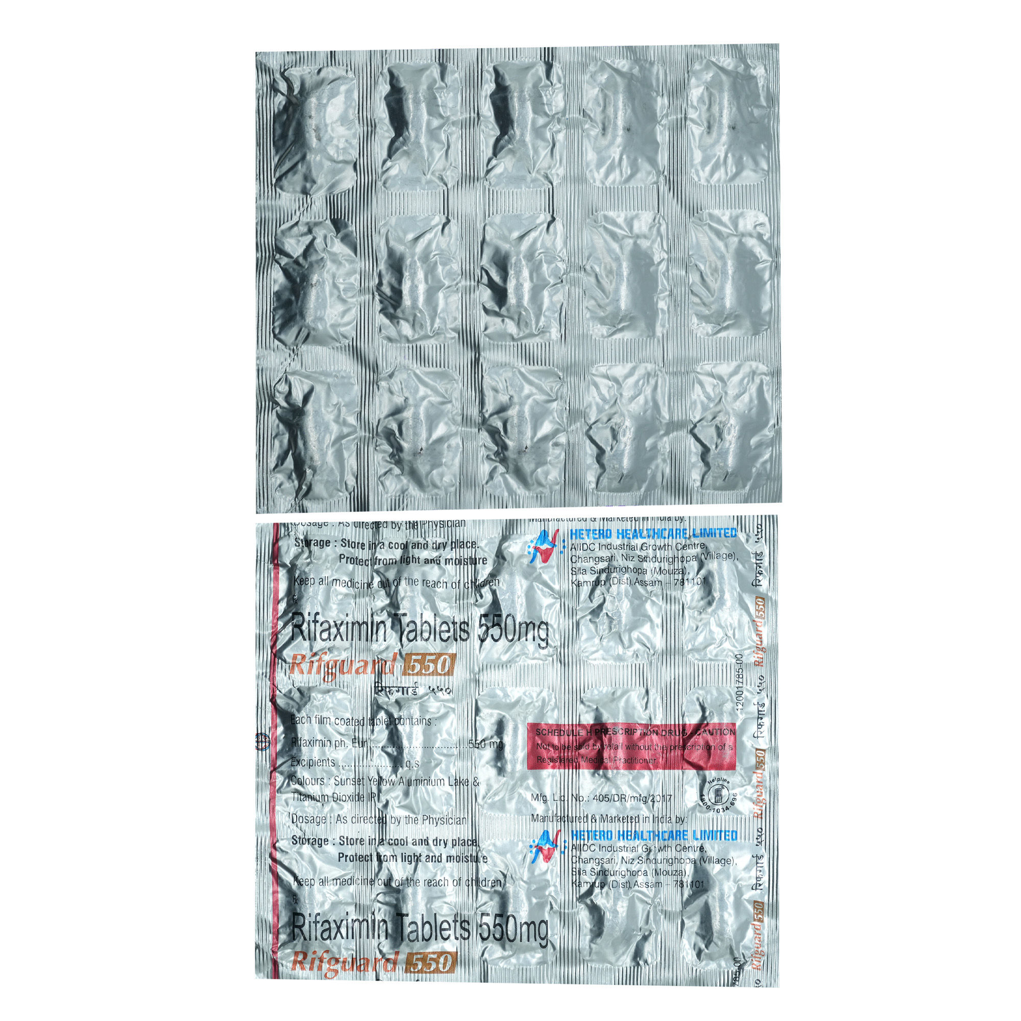 Rifguard 550 Tablet | Uses, Side Effects, Price | Apollo Pharmacy