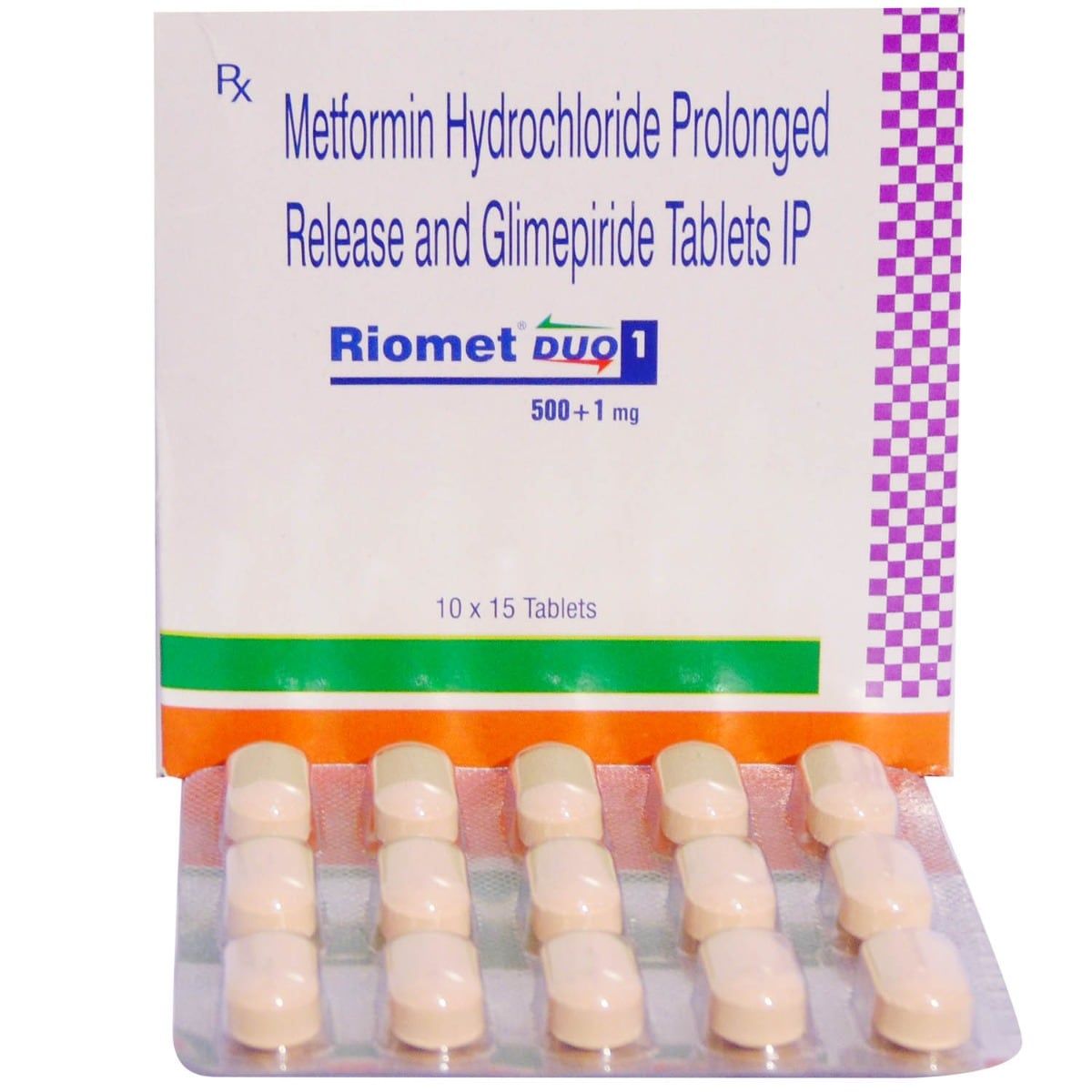 Riomet Duo 1 mg Tablet 15's Price, Uses, Side Effects, Composition ...