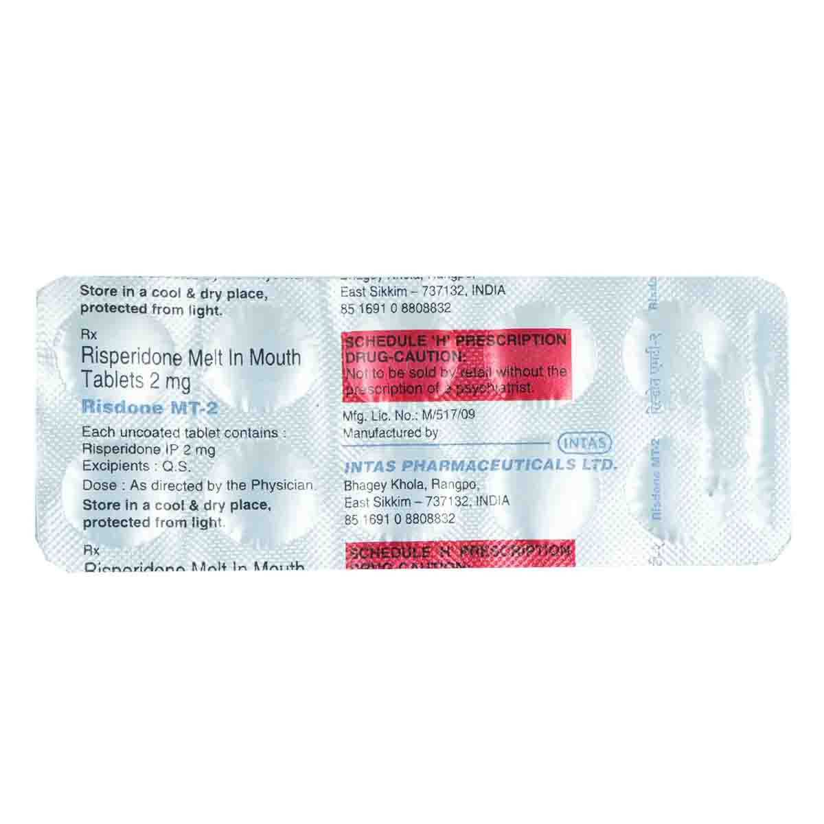 RISDONE MT 2MG TABLET Price, Uses, Side Effects, Composition - Apollo ...