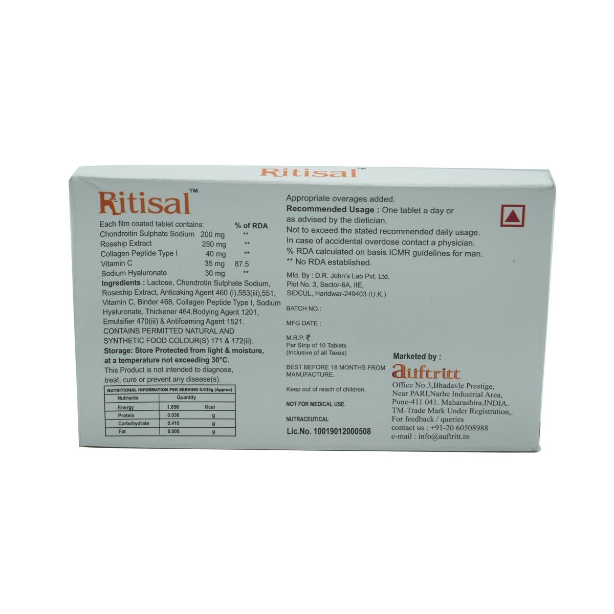 Ritisal Tablet | Uses, Side Effects, Price | Apollo Pharmacy