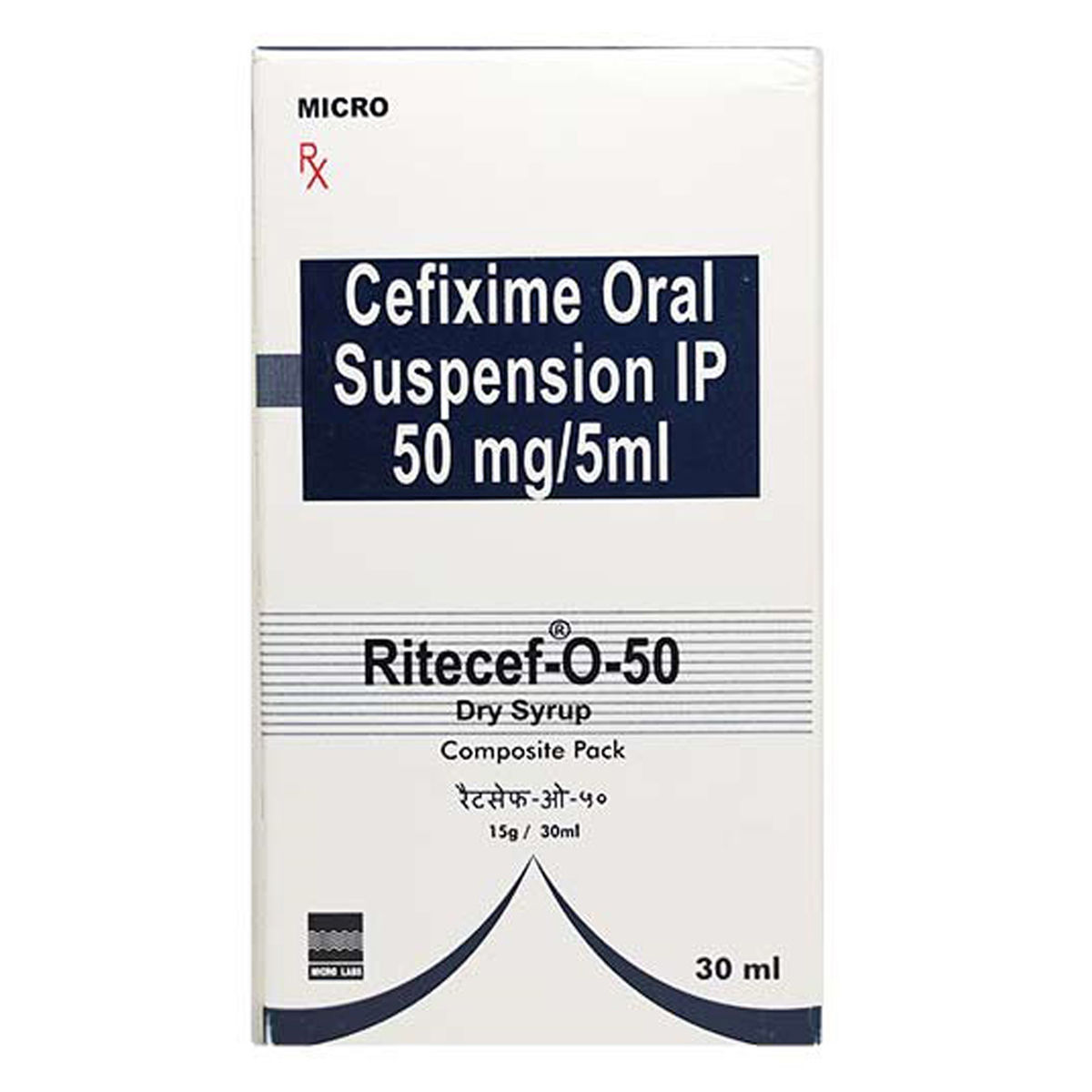 Ritecef-O 50 Dry Syrup | Uses, Side Effects, Price | Apollo Pharmacy