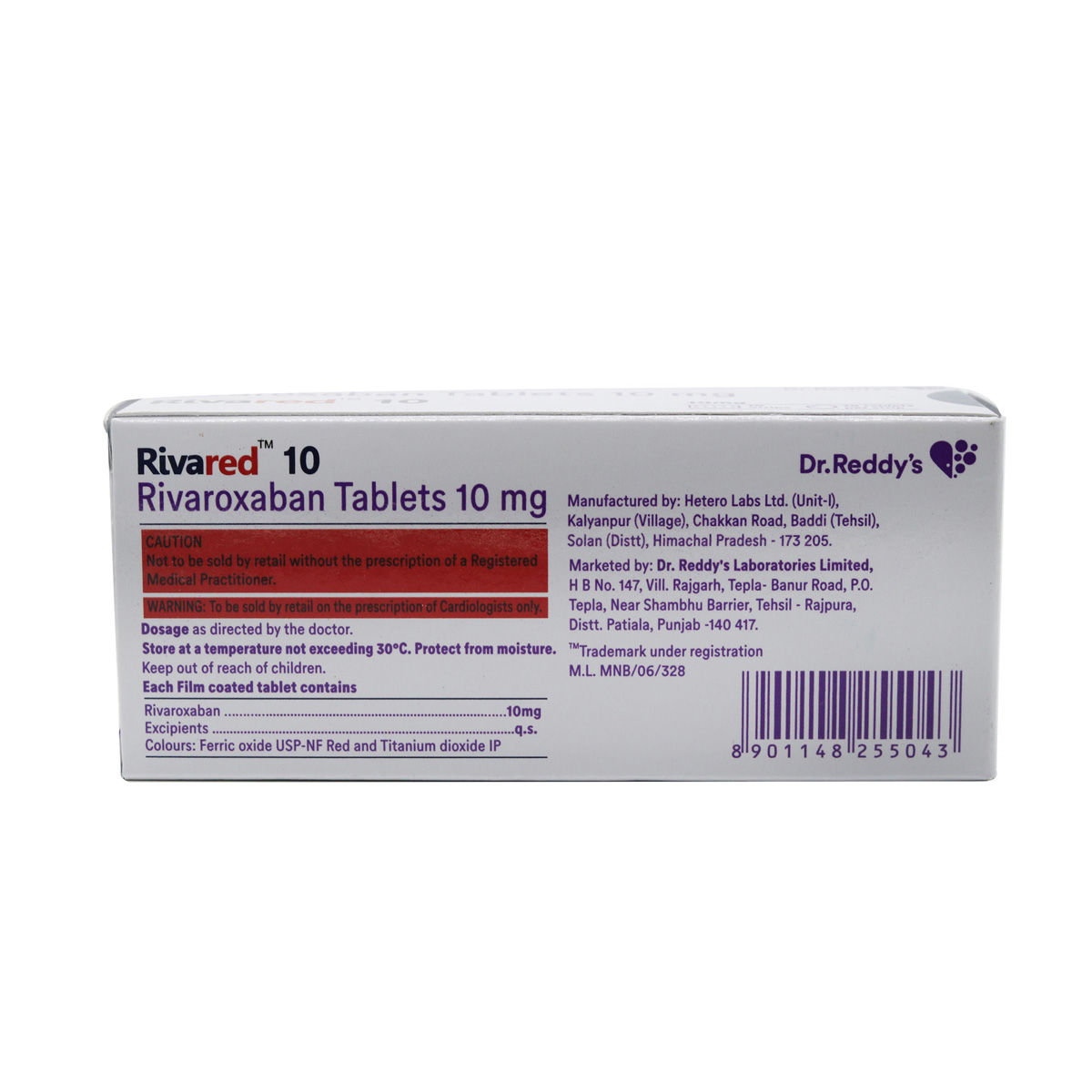 Rivared 10 Tablet 10's Price, Uses, Side Effects, Composition - Apollo ...