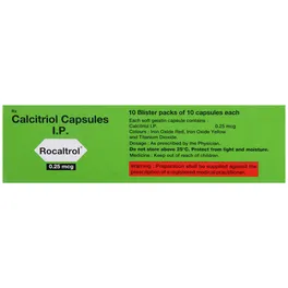 Rocaltrol 0.25 mcg Capsule | Uses, Side Effects, Price | Apollo Pharmacy