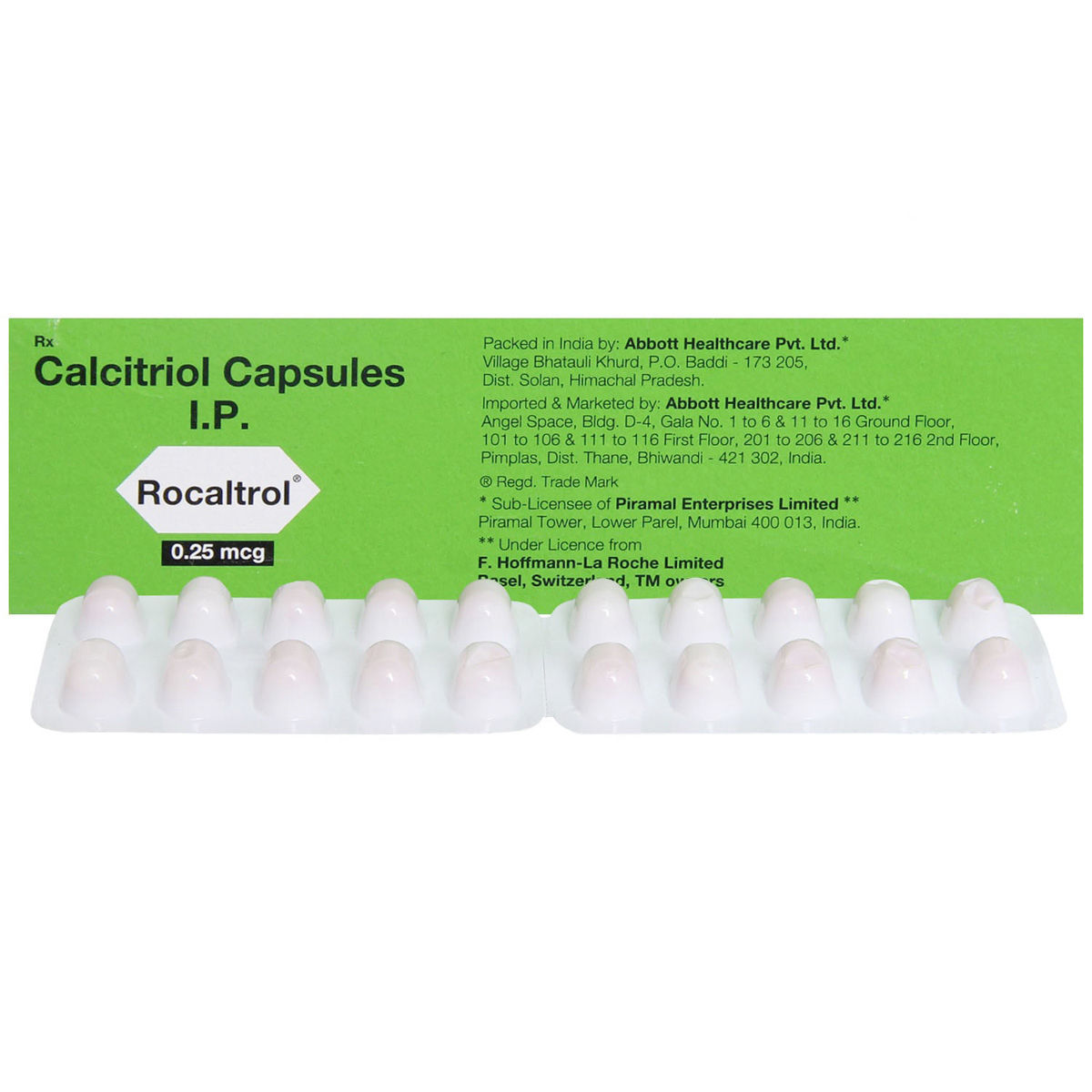 Rocaltrol 0.25 mcg Capsule 10's Price, Uses, Side Effects, Composition ...