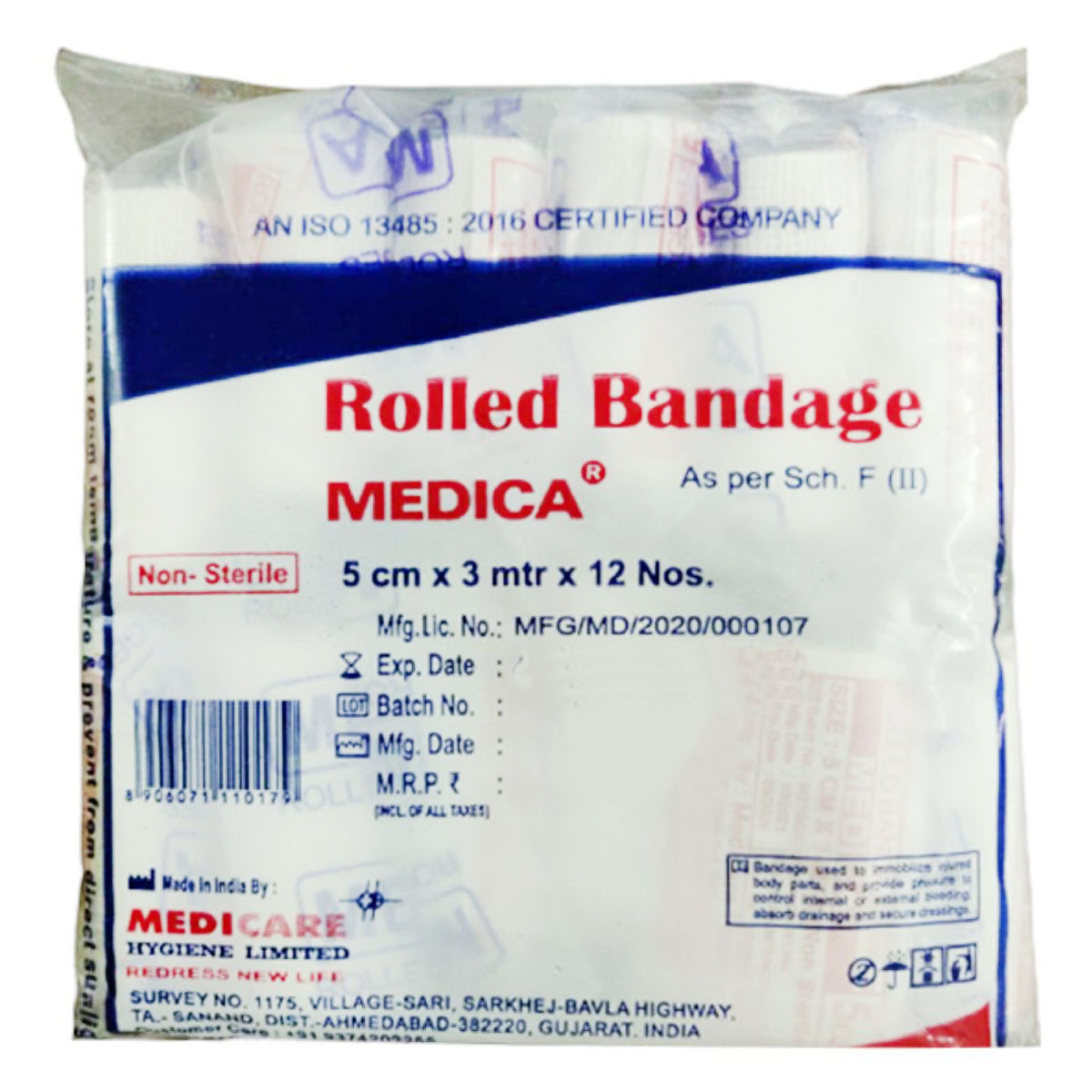 Sterile Roller Bandages