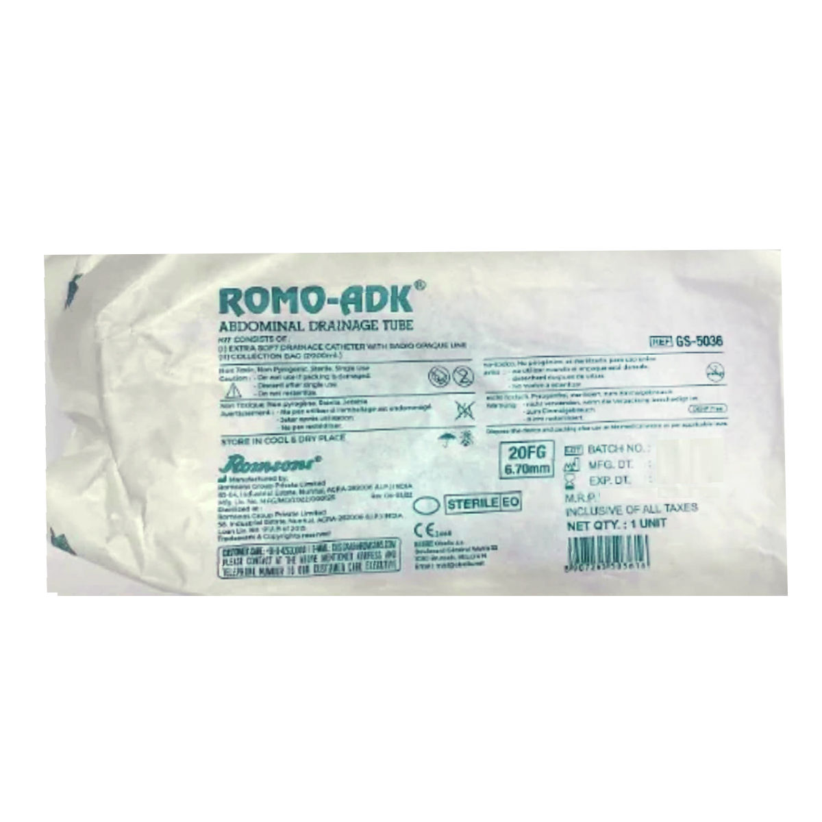 Romson Romo Adk 20 Price, Uses, Side Effects, Composition - Apollo Pharmacy