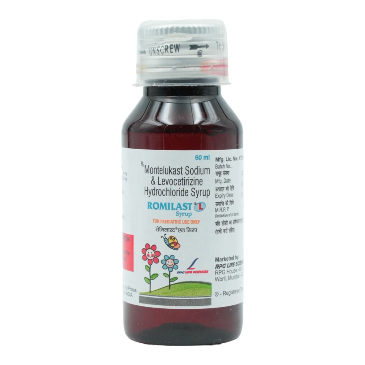 Romilast L Syrup | Uses, Side Effects, Price | Apollo Pharmacy