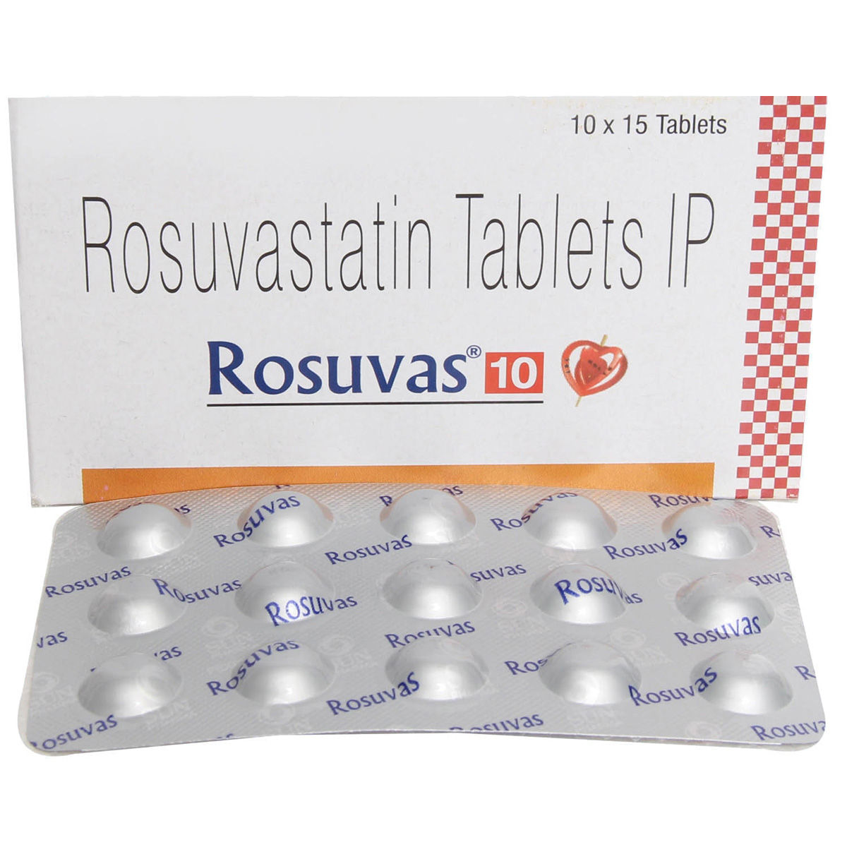 Rosuvas 10 Tablet 15's Price, Uses, Side Effects, Composition - Apollo ...