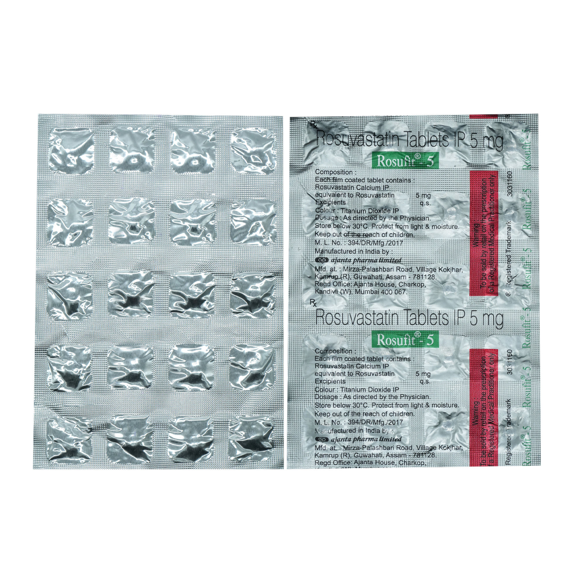 Rosta-5 Tablet 15's Price, Uses, Side Effects, Composition - Apollo ...