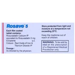 Rosave 5 Tablet | Uses, Side Effects, Price | Apollo Pharmacy