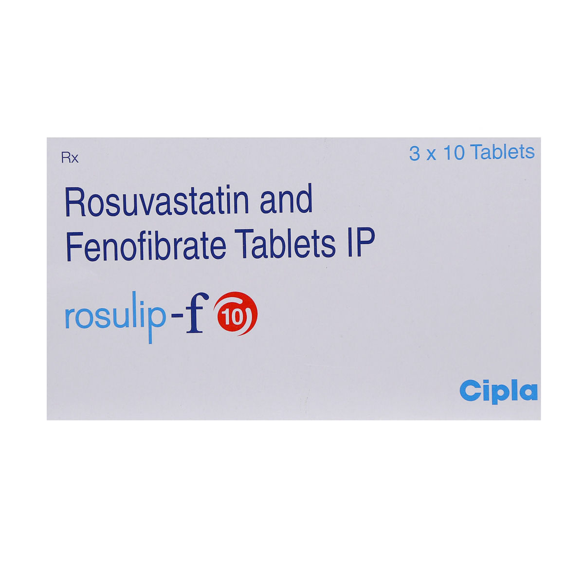 Rosulip-F 10 Tablet | Uses, Side Effects, Price | Apollo Pharmacy