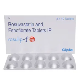 Rosulip-F 10 Tablet | Uses, Side Effects, Price | Apollo Pharmacy