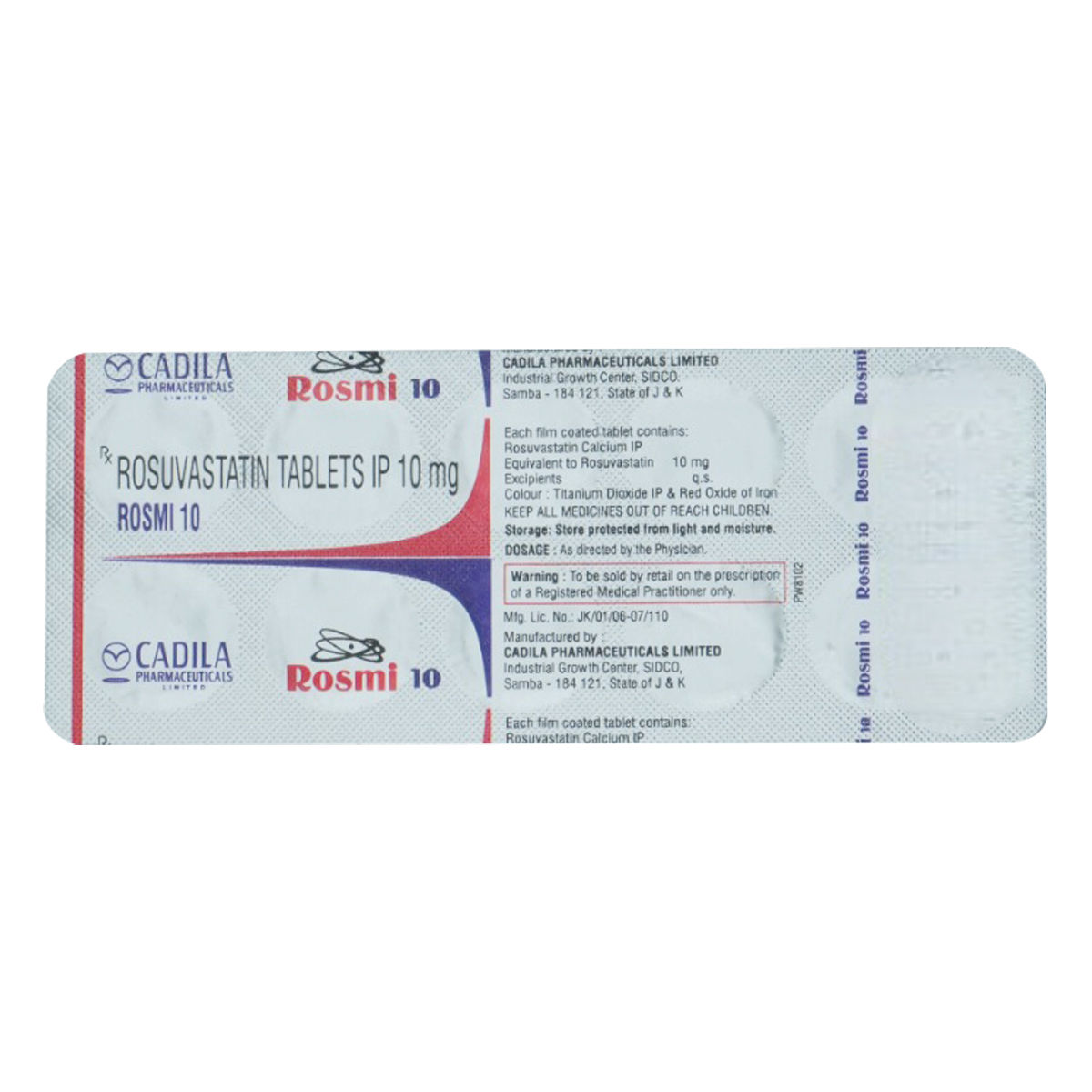 Rosmi 10 Tablet 10's Price, Uses, Side Effects, Composition - Apollo ...