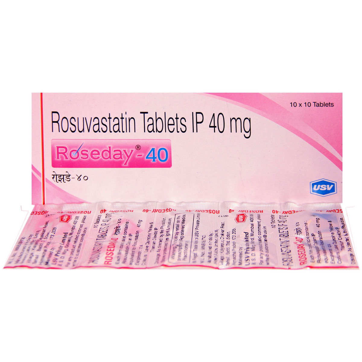 Roseday 40 Tablet | Uses, Side Effects, Price | Apollo Pharmacy