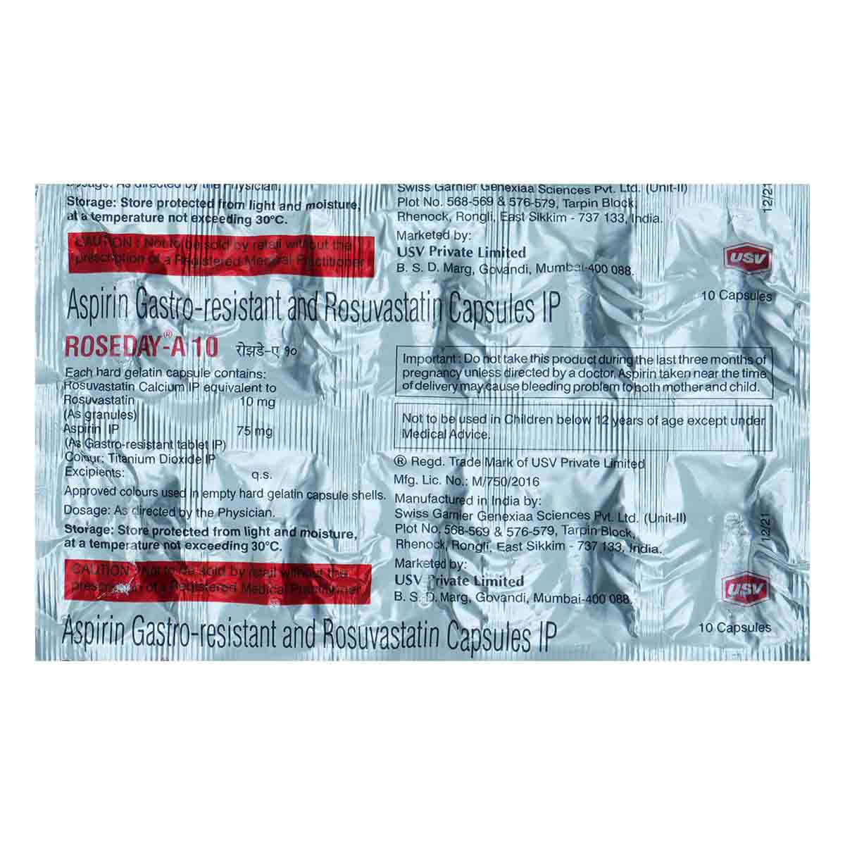 Roseday-A 10 Tablet | Uses, Side Effects, Price | Apollo Pharmacy