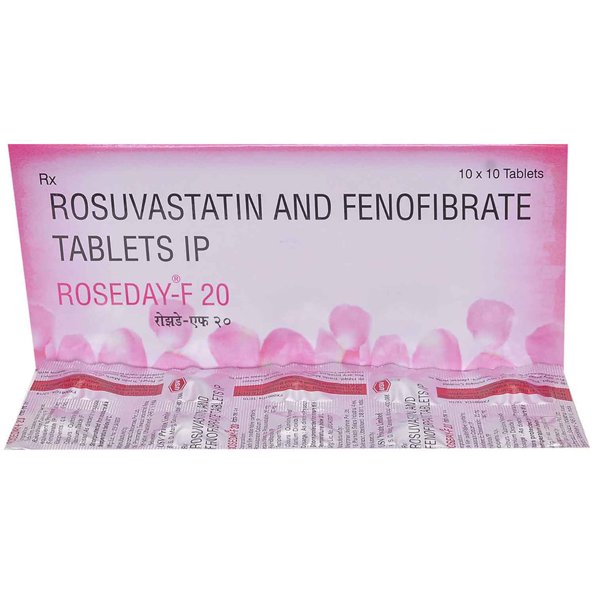 Roseday F 20 Tablet 10's Price, Uses, Side Effects, Composition ...