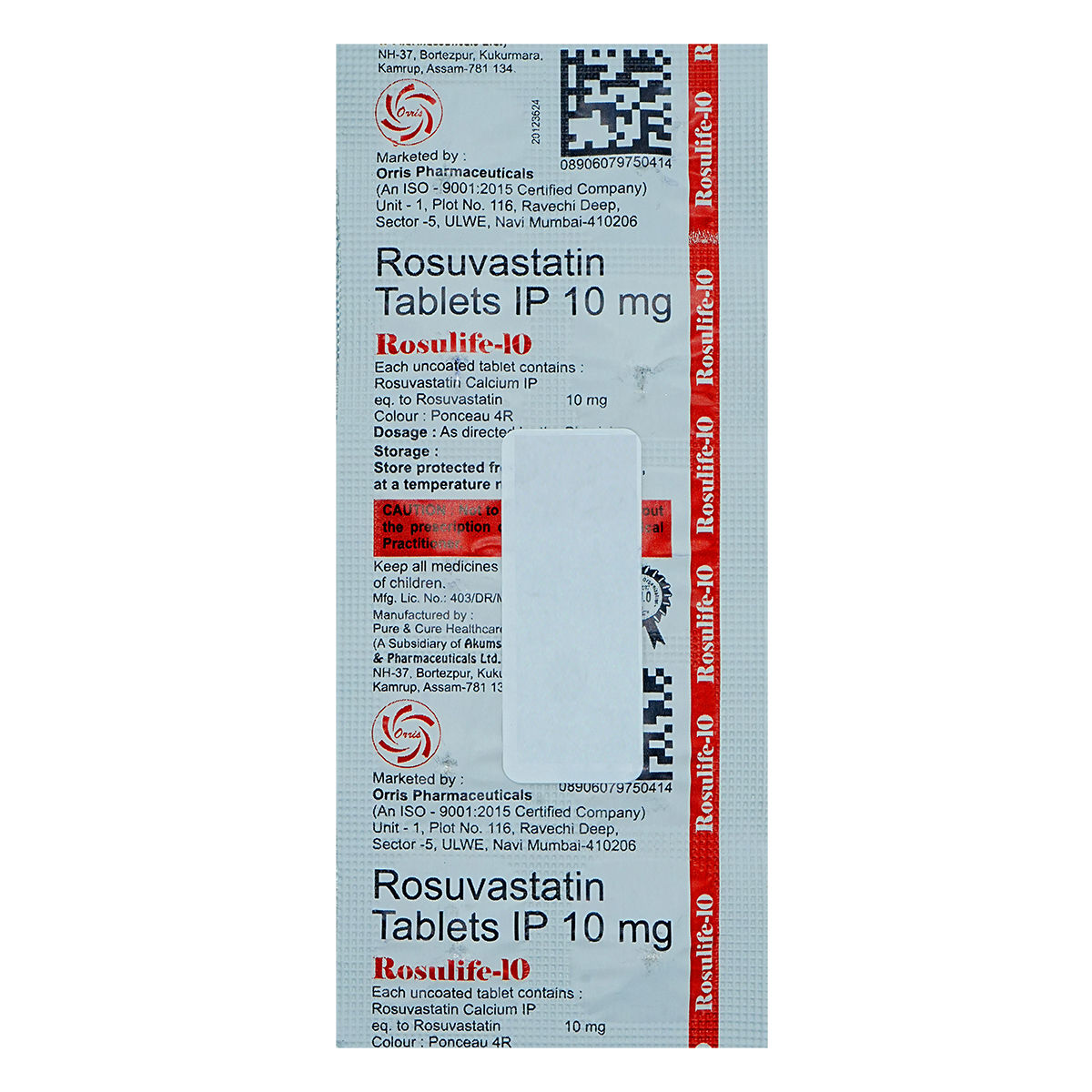 Rosulife-10 Tablet | Uses, Side Effects, Price | Apollo Pharmacy