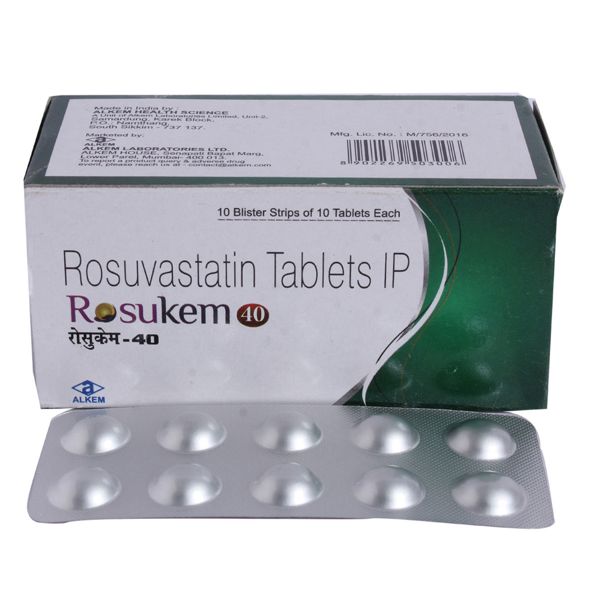 Rosukem 40mg Tablet | Uses, Side Effects, Price | Apollo Pharmacy