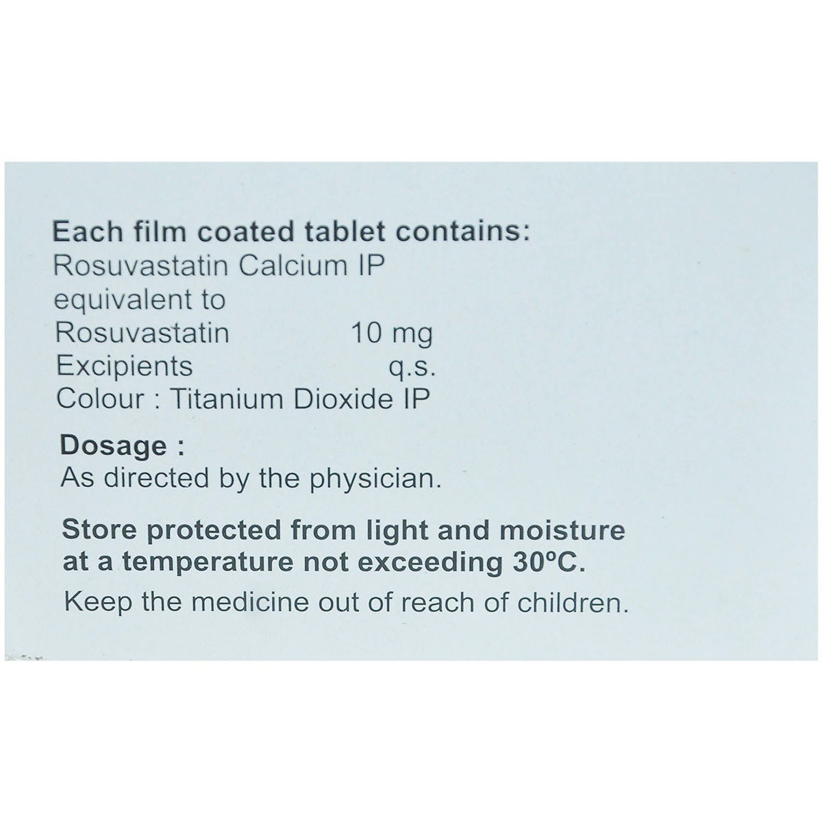 Rosave 10 Tablet 15's Price, Uses, Side Effects, Composition - Apollo ...