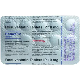 Rosave 10 Tablet | Uses, Side Effects, Price | Apollo Pharmacy