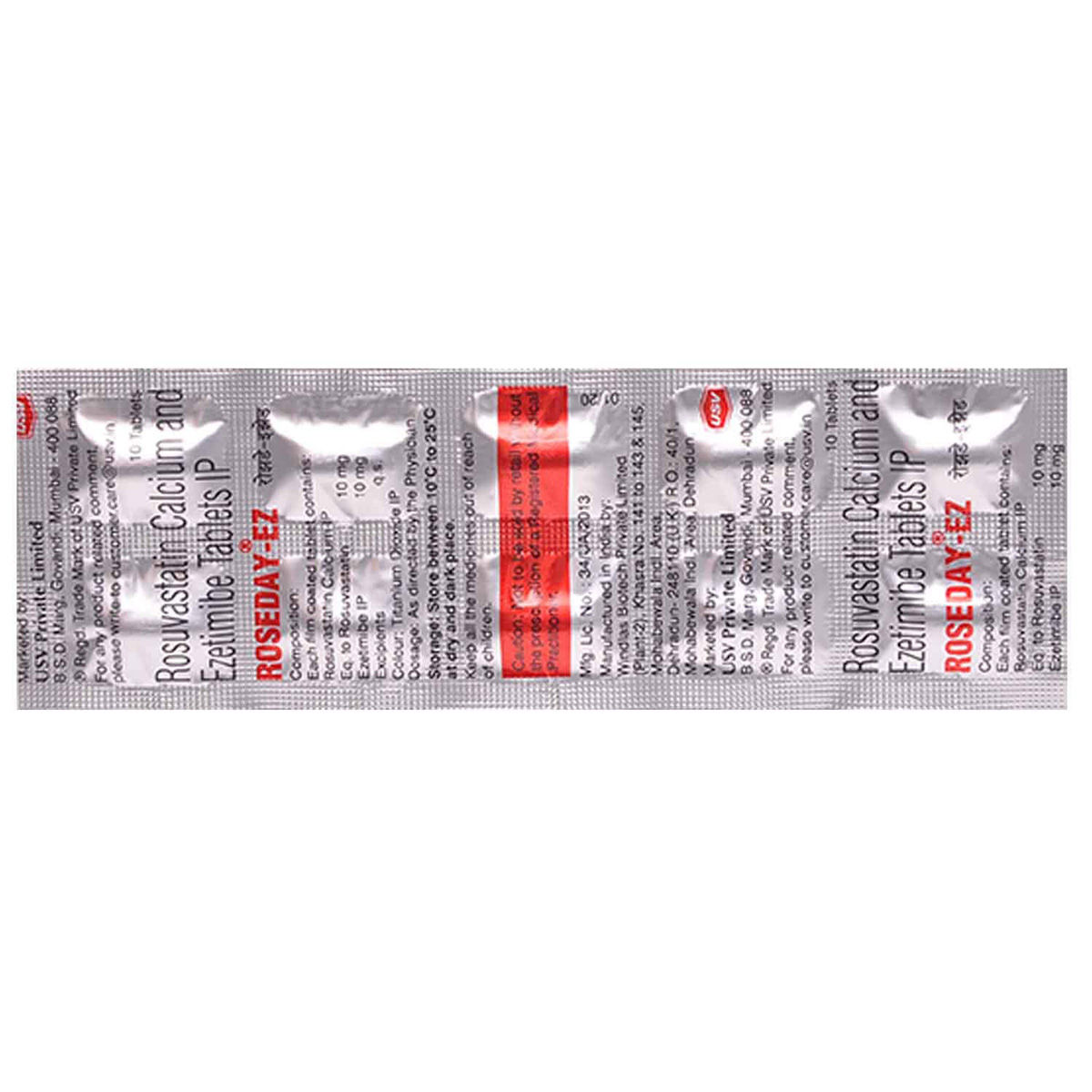Roseday-EZ Tablet 10's Price, Uses, Side Effects, Composition - Apollo ...
