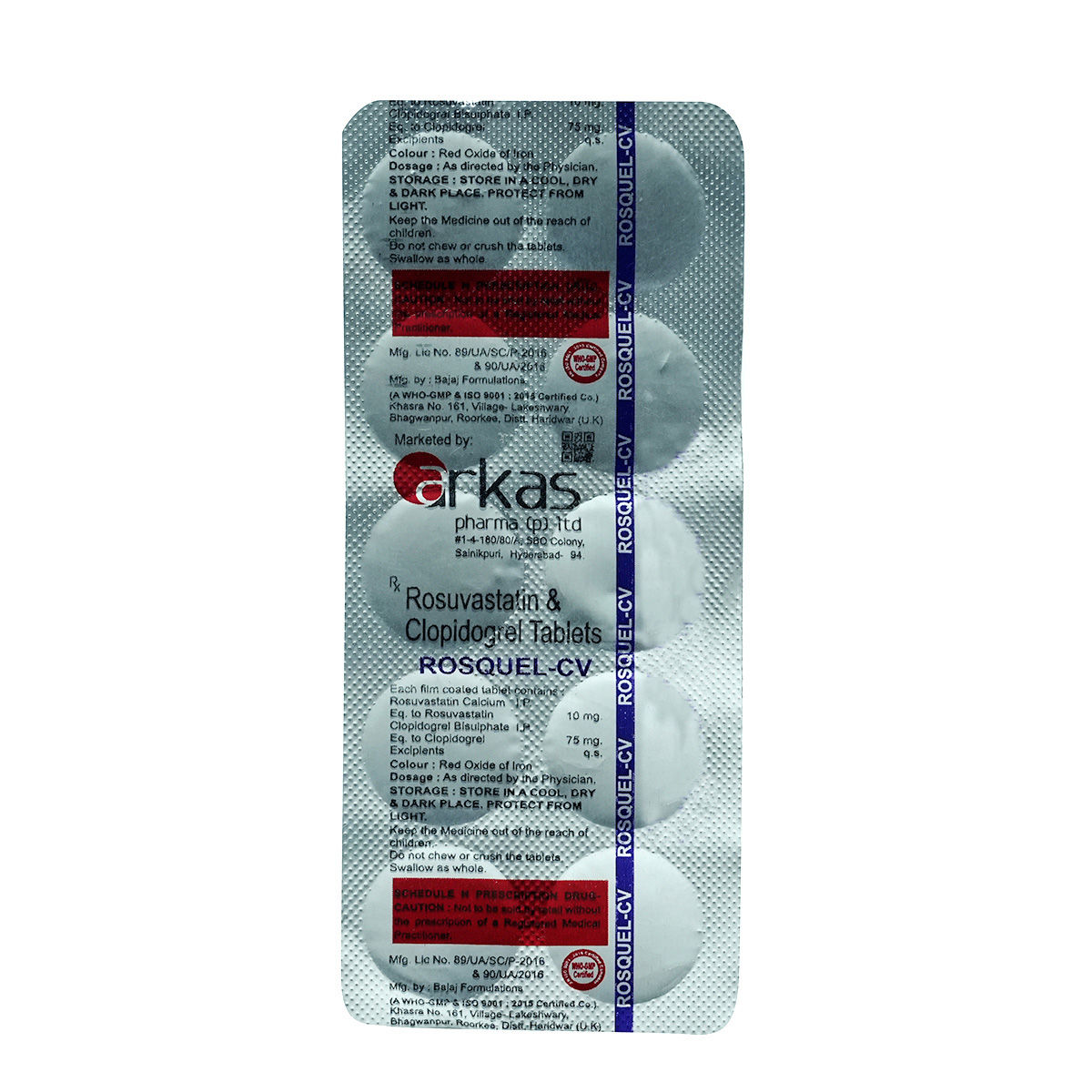Rosquel-CV Tablet | Uses, Side Effects, Price | Apollo Pharmacy