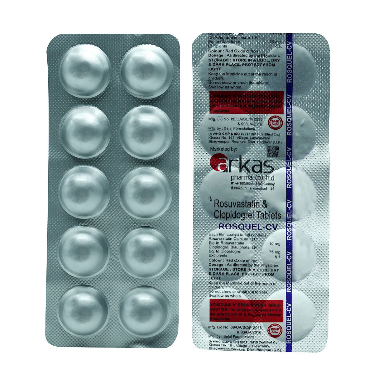 Rosquel-CV Tablet | Uses, Side Effects, Price | Apollo Pharmacy
