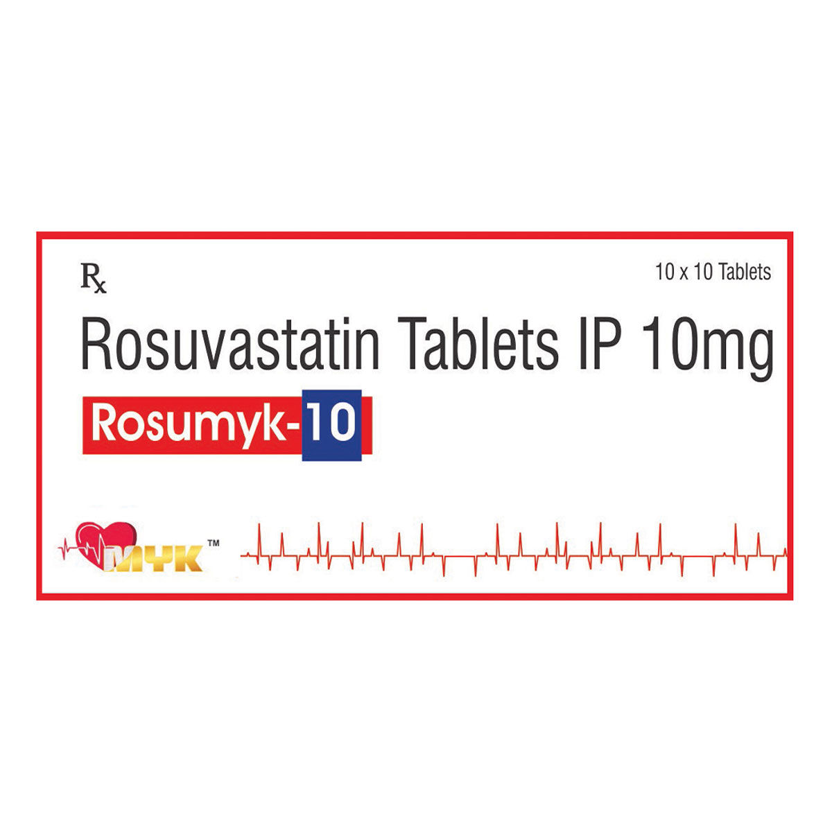 Rosumyk 10 Tablet | Uses, Side Effects, Price | Apollo Pharmacy
