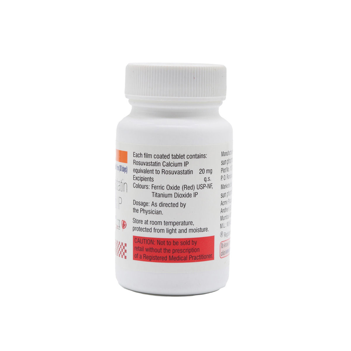 Rosuvas 20 Tablet (60+30 Free) | Uses, Side Effects, Price | Apollo ...