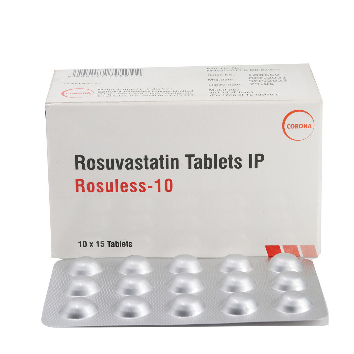 Rosuless-10 Tablet | Uses, Side Effects, Price | Apollo Pharmacy