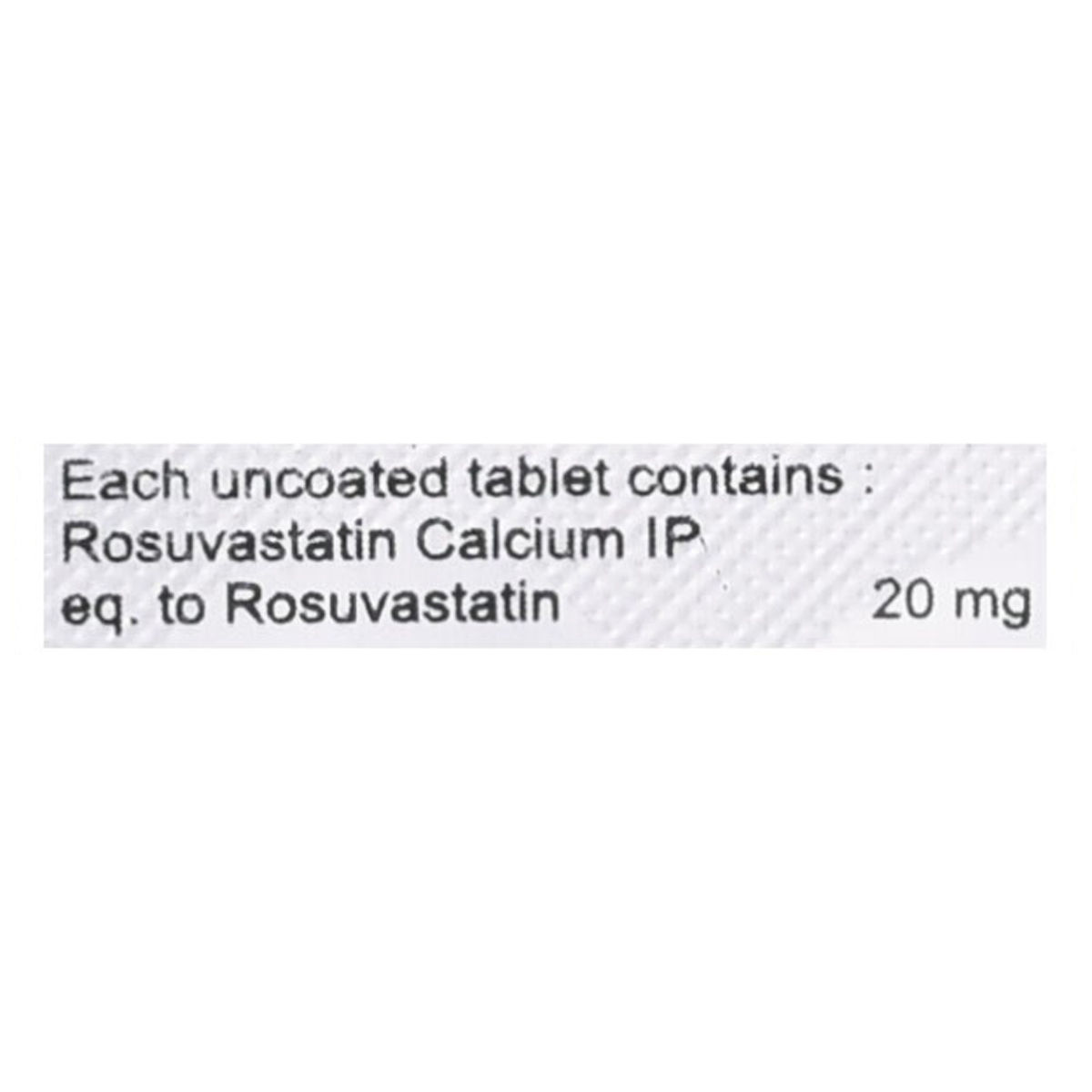 Rosucus 20 mg Tablet 15's Price, Uses, Side Effects, Composition ...